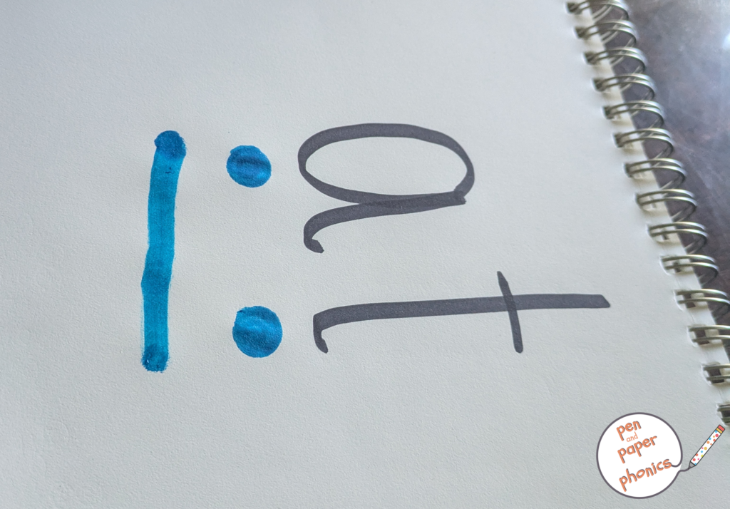 Vowel-Consonant Dot Art Words - Pen and Paper Phonics